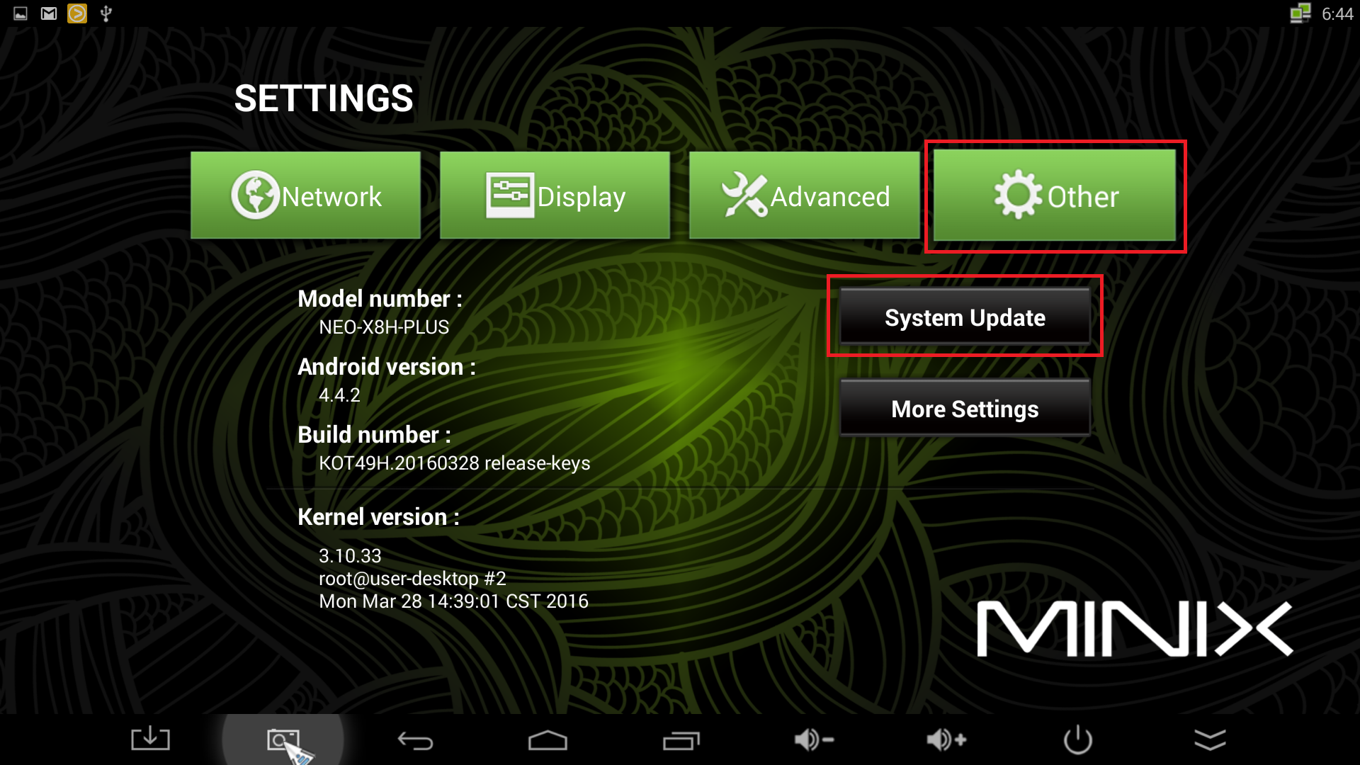 How to update Firmware for Minix Neo U1 - @rcane Trading