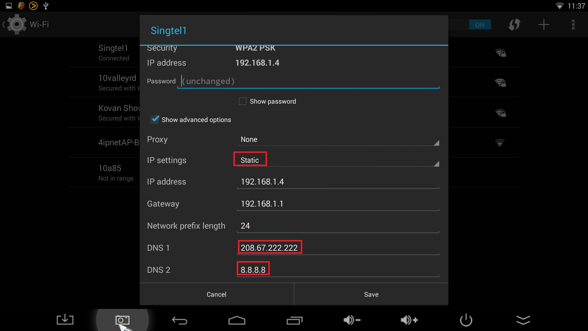 Changing Android TV Box DNS(Domain Nam Server) - @rcane Trading
